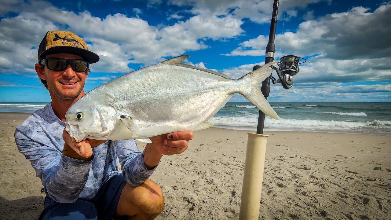 Personal Best Pompano Caught On Beach
