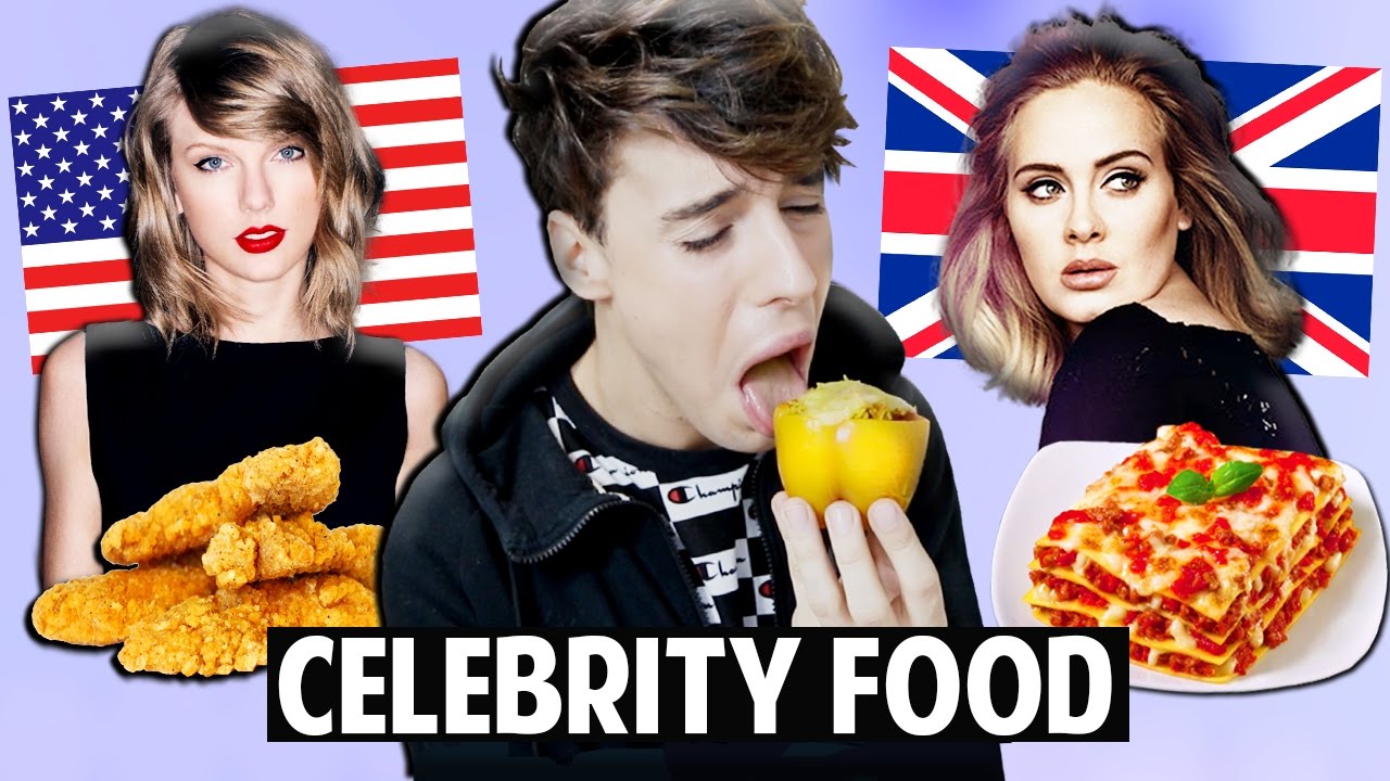 American vs. British Celebrity Food Favourites