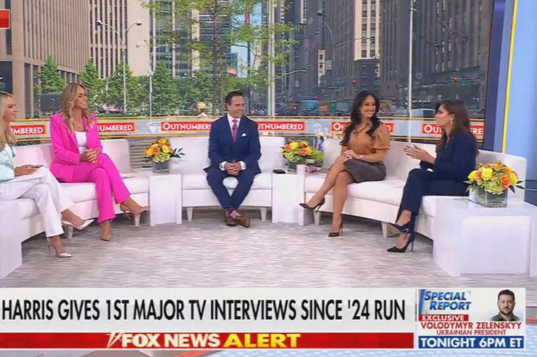 Fox News host under fire for saying 'inauthentic' Kamala Harris ...