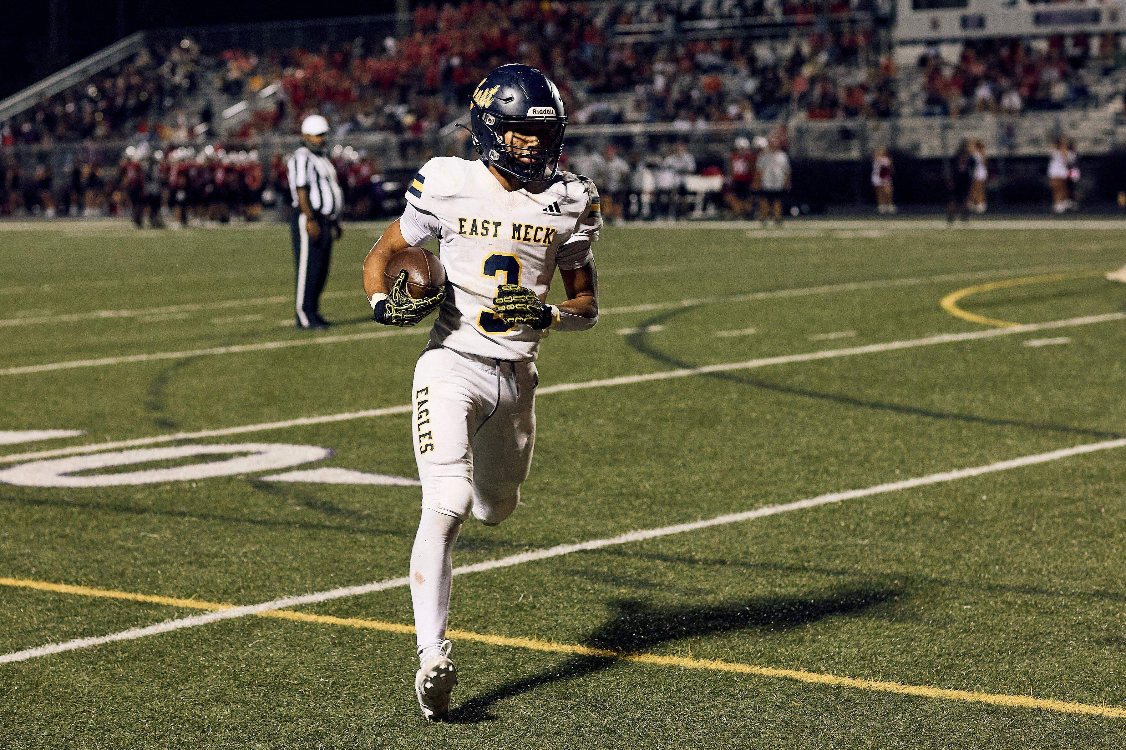 Whatever the need, East Meck football knows it can call on senior James ...