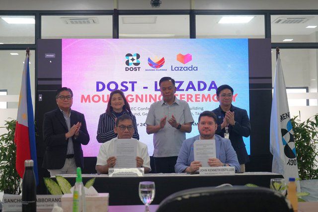 DOST, Lazada seal deal to boost market reach of Pinoy MSMEs