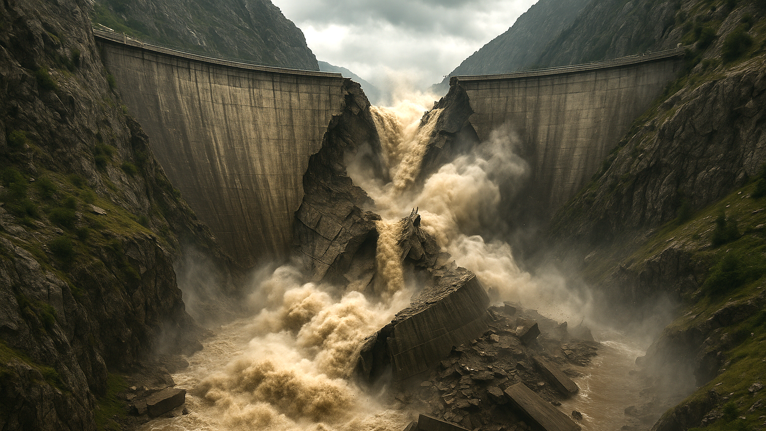 How a Mountain Fell Into a Dam and Destroyed a Valley