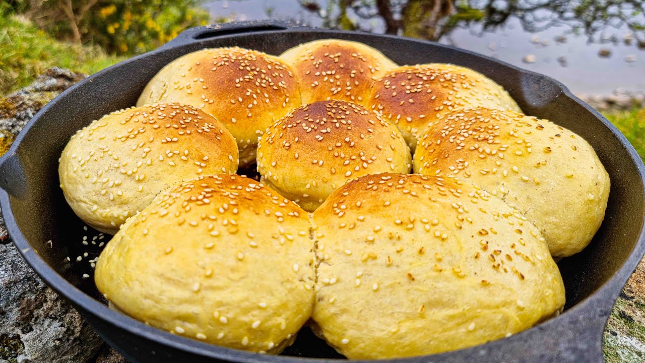 8-Layer Cheeseburger Feast by the Lake