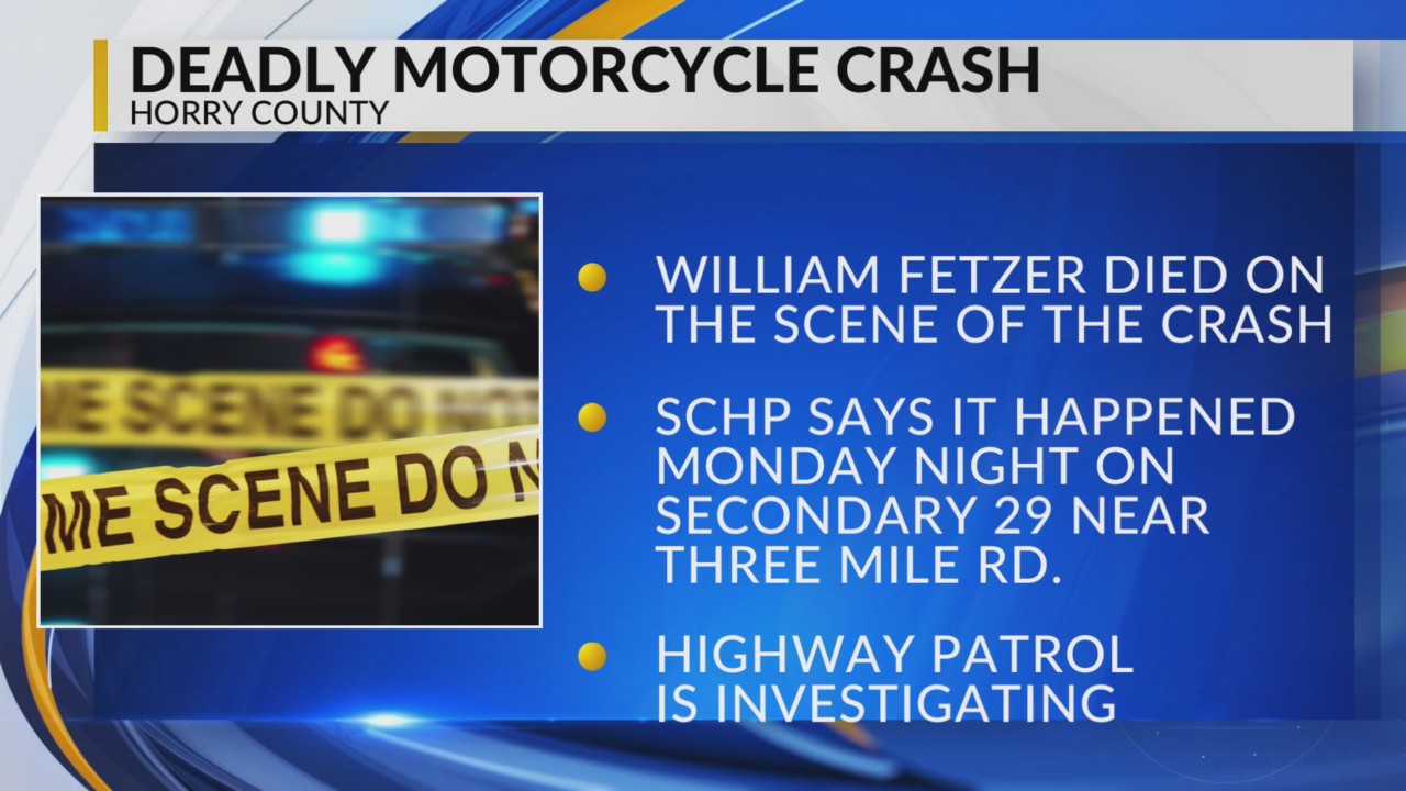 Motorcyclist dies in crash near Conway, highway patrol says