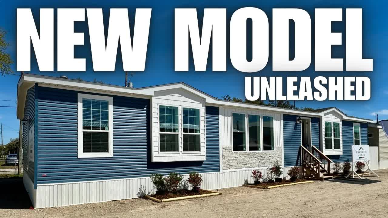 "Shoreline" by Franklin Homes | 4 Bed, 2 Bath Prefab House Tour