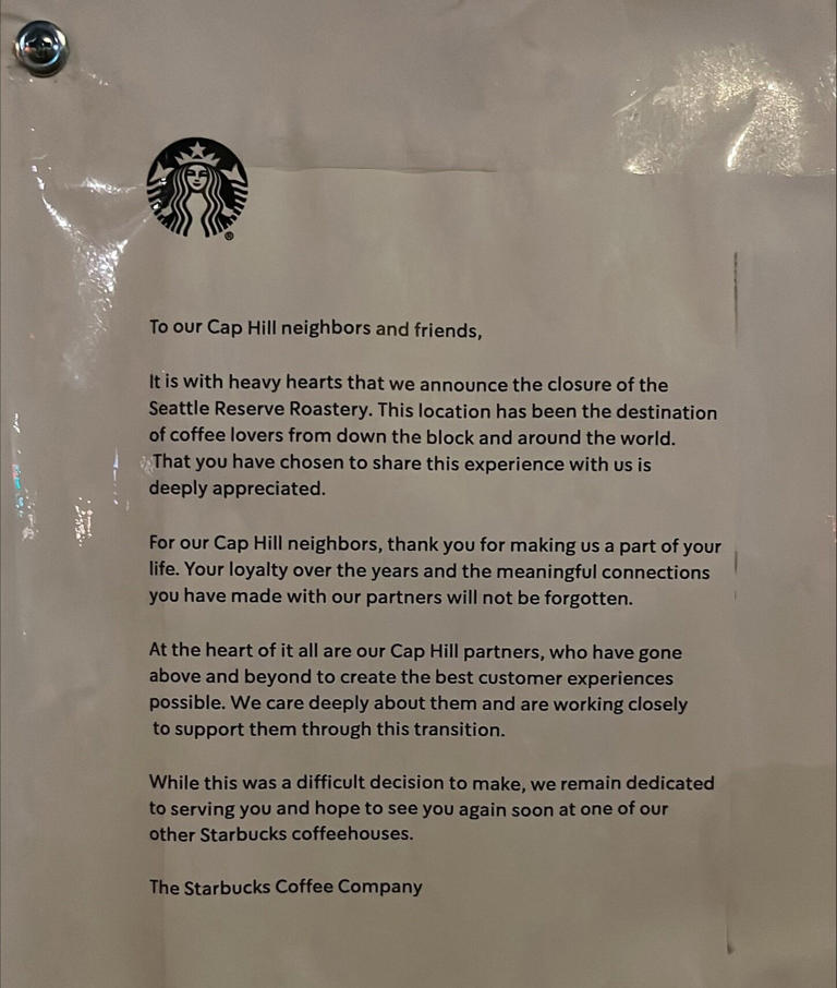 Starbucks Reserve closes: Employees, tourists feel impacts of sudden ...