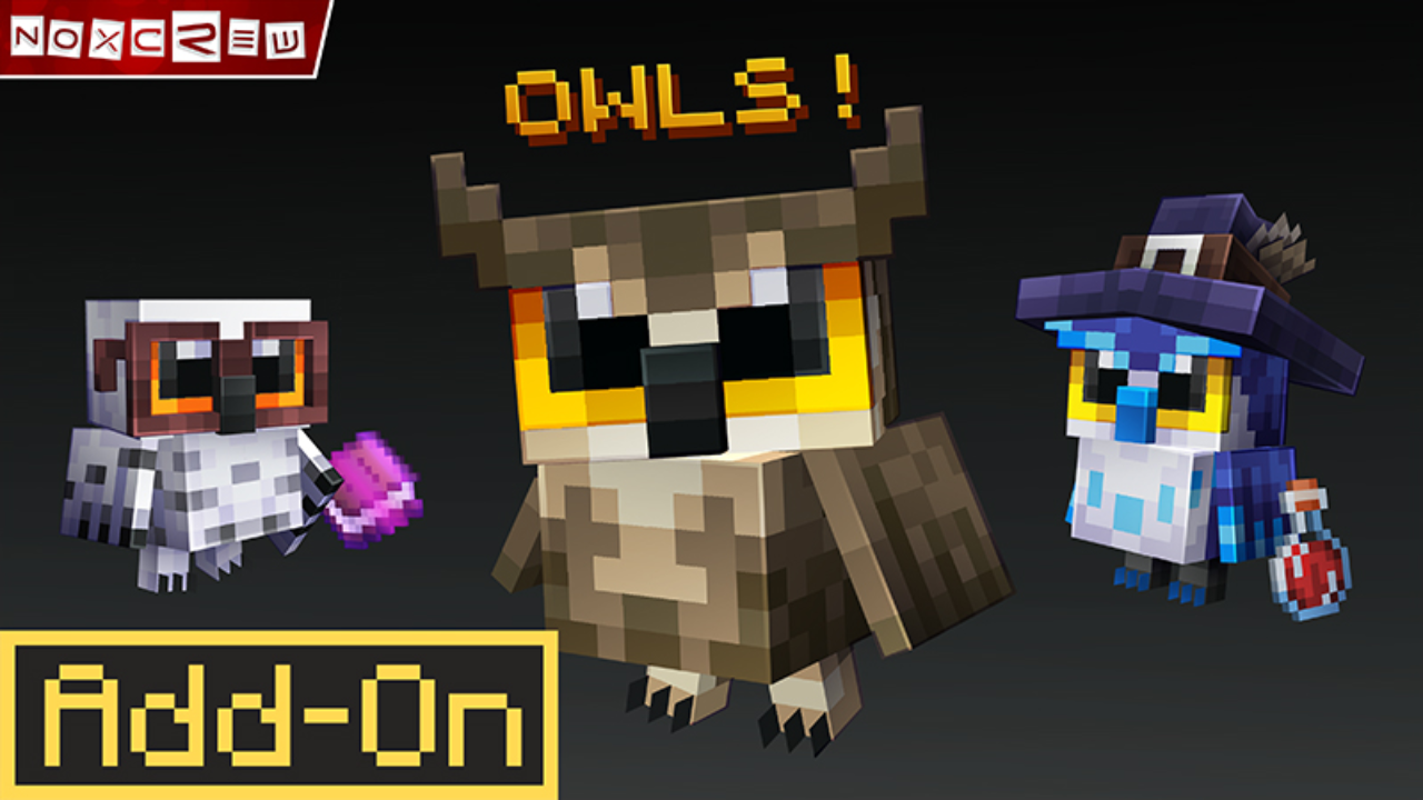 How to get and play the new Owl add-on in Minecraft
