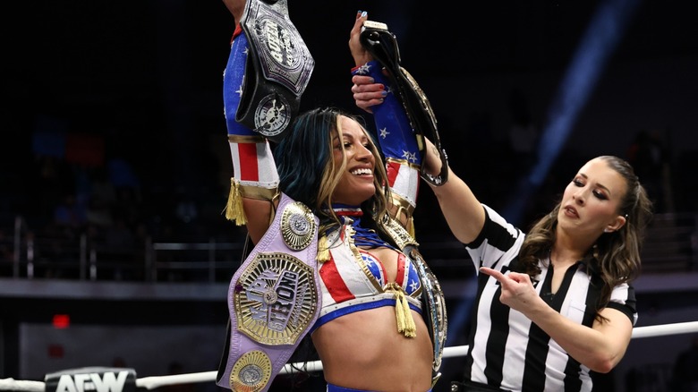 AEW's Mercedes Mone Says Is Auditioning Official 'Belt Boys'