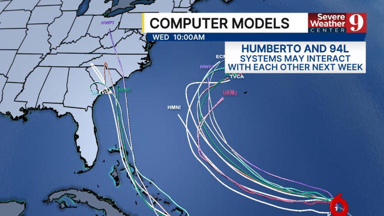 Tropical system near Florida this weekend; forecast path remains uncertain