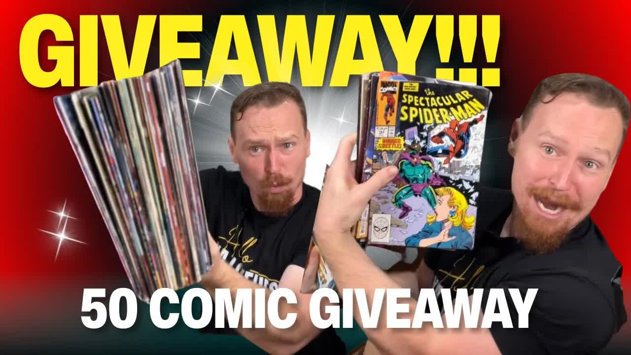 50 Comic Book Giveway! Birthday! Page Announcements! Schedule! And MORE!