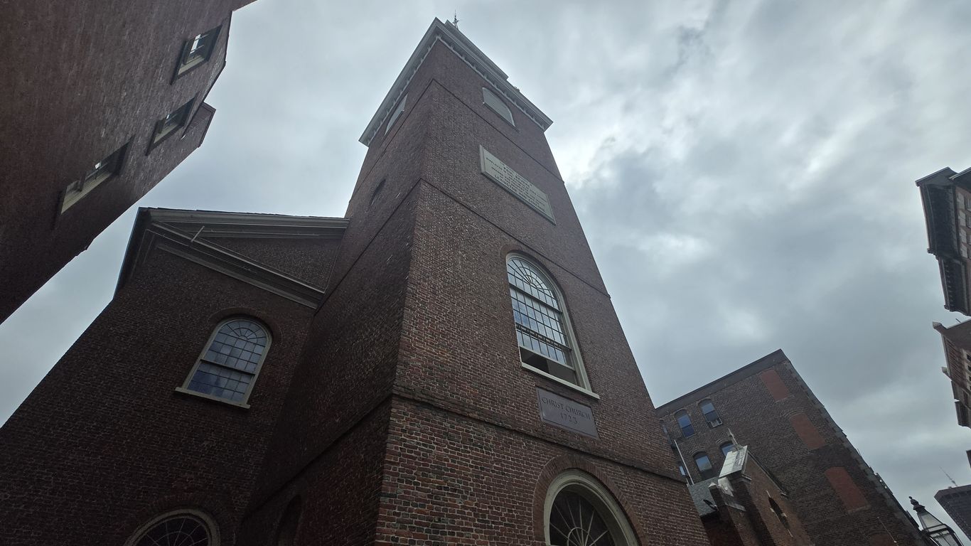 "Cursed" brick provides new mystery for Old North Church