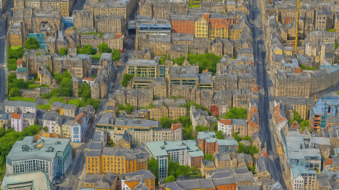 Recorrido virtual por el casco antiguo de Edimburgo, Escocia