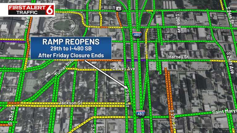 Temporary road closure near Harney Street Bridge happening Friday