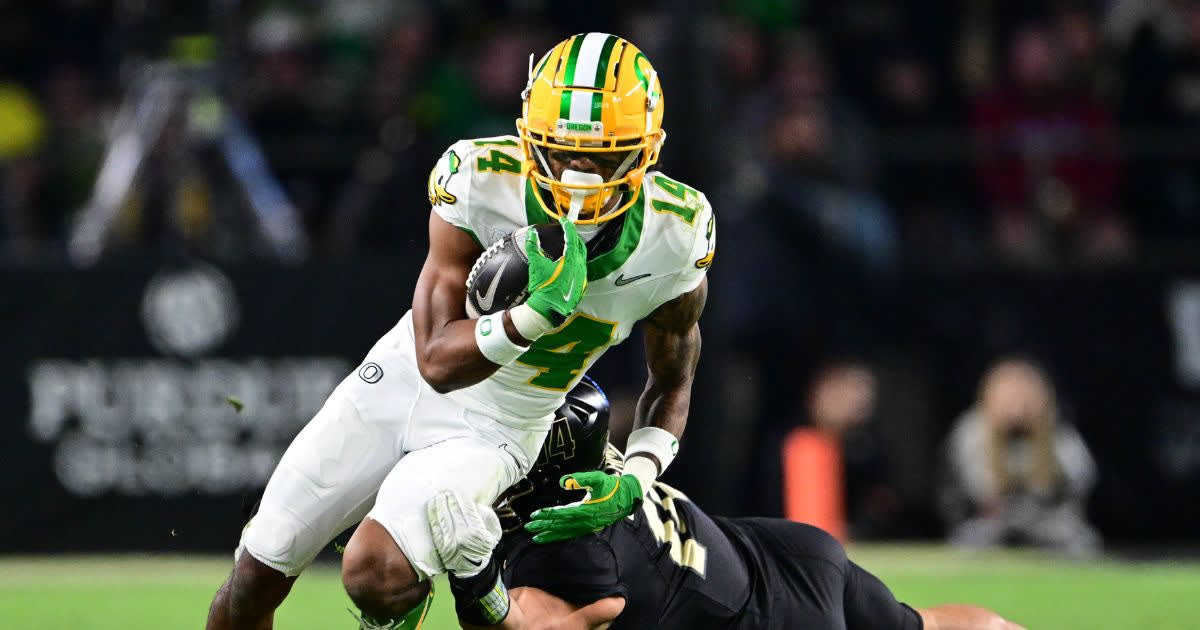 Justius Lowe injury update: Dan Lanning reveals Oregon WR’s status for ...