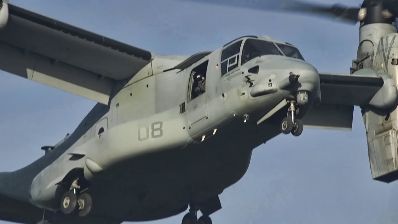 MV-22B Osprey Flight Ops View • VMM-265 Dragons In Japan