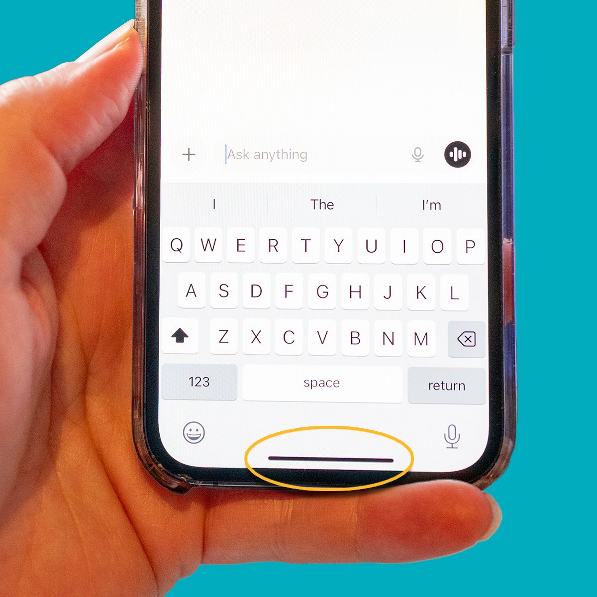 Here’s Why There’s a Line at the Bottom of Your Phone Screen