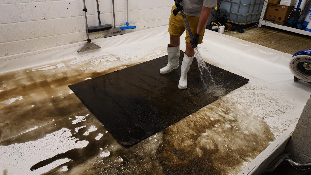 Watch me rescue and clean this filthy rug!