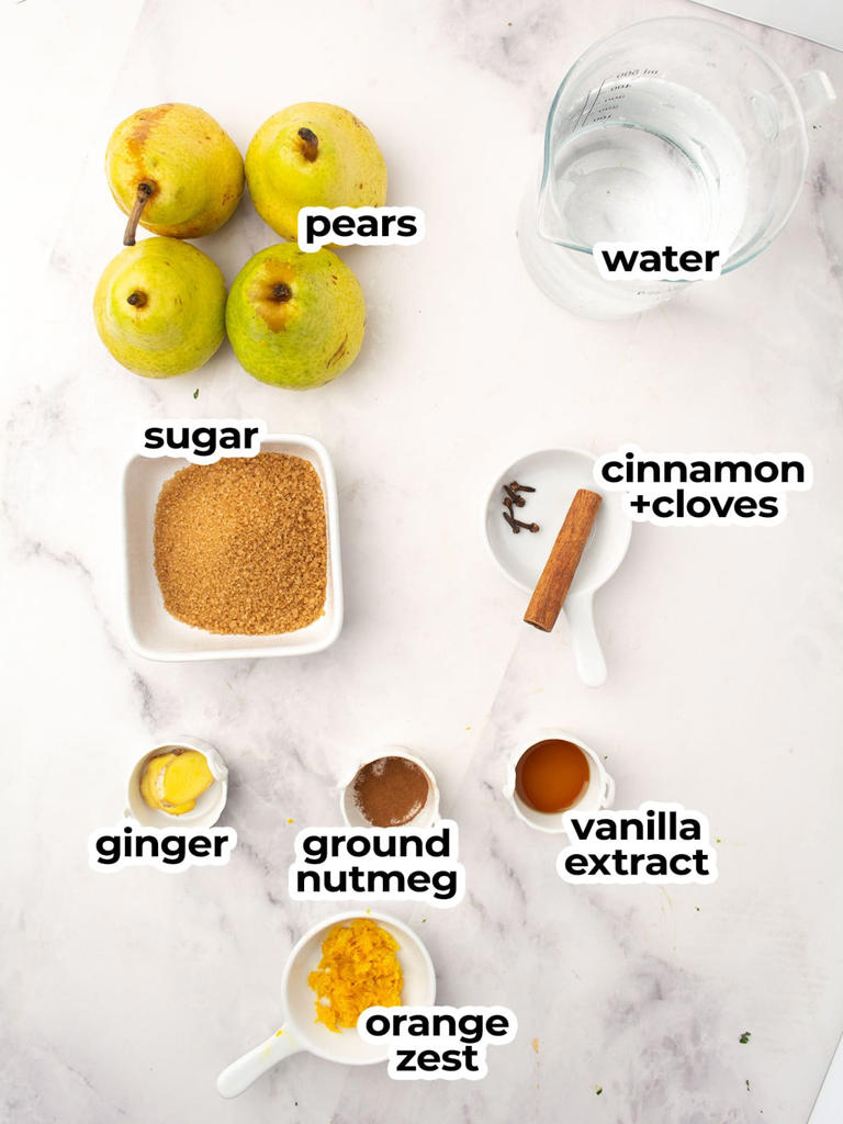 Spiced pears