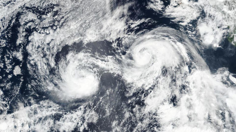 Here’s what can happen when two hurricanes get too close together