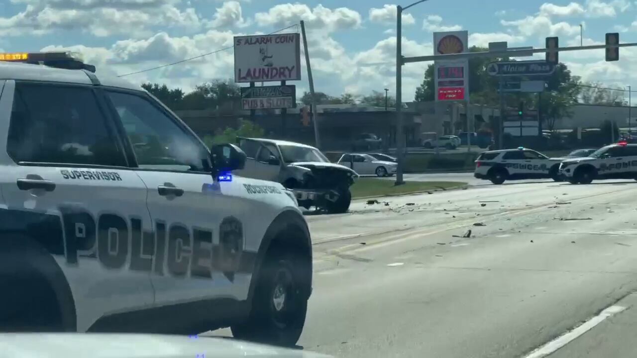 Severe injuries reported after crash on Alpine in Rockford