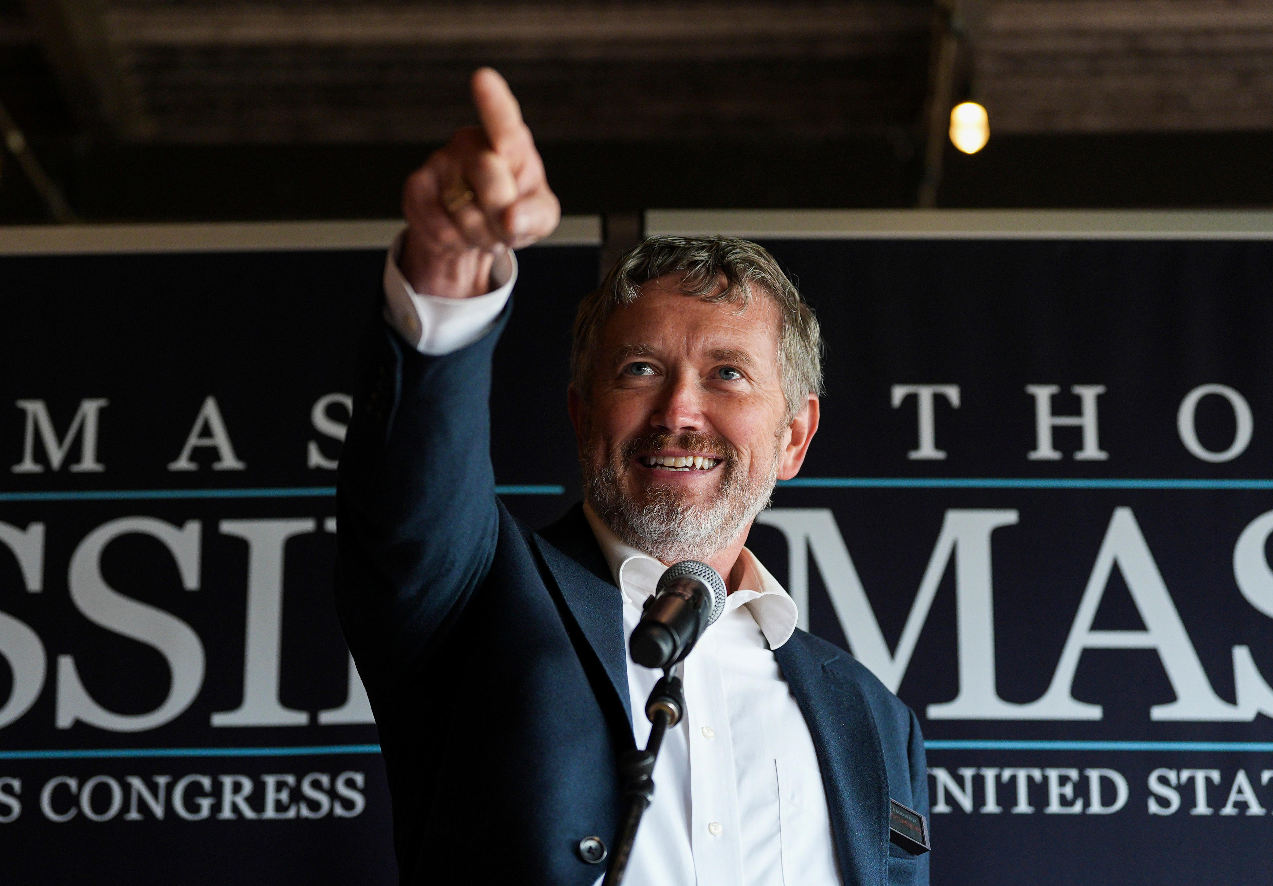 U.S. Rep. Thomas Massie remarries after wife's death in 2024. More ...