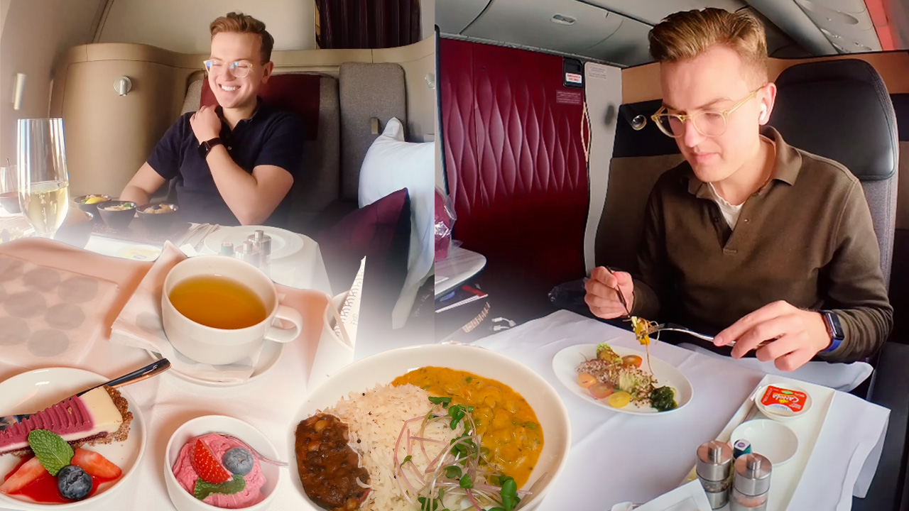 I flew first class vs business class 😲