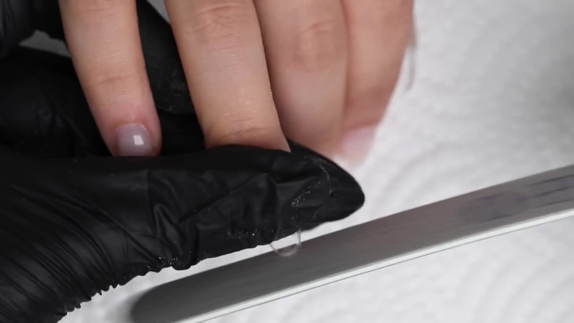 DIY gel tip extensions at home