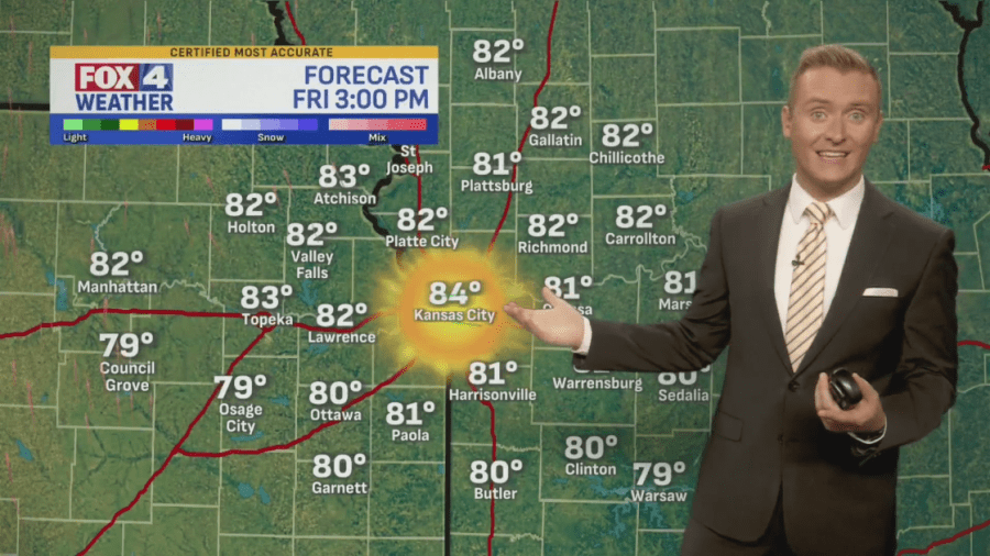 FOX4 Forecast: Warm stretch to end September