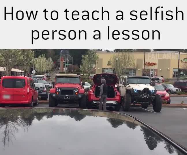 Parking Lot Prank