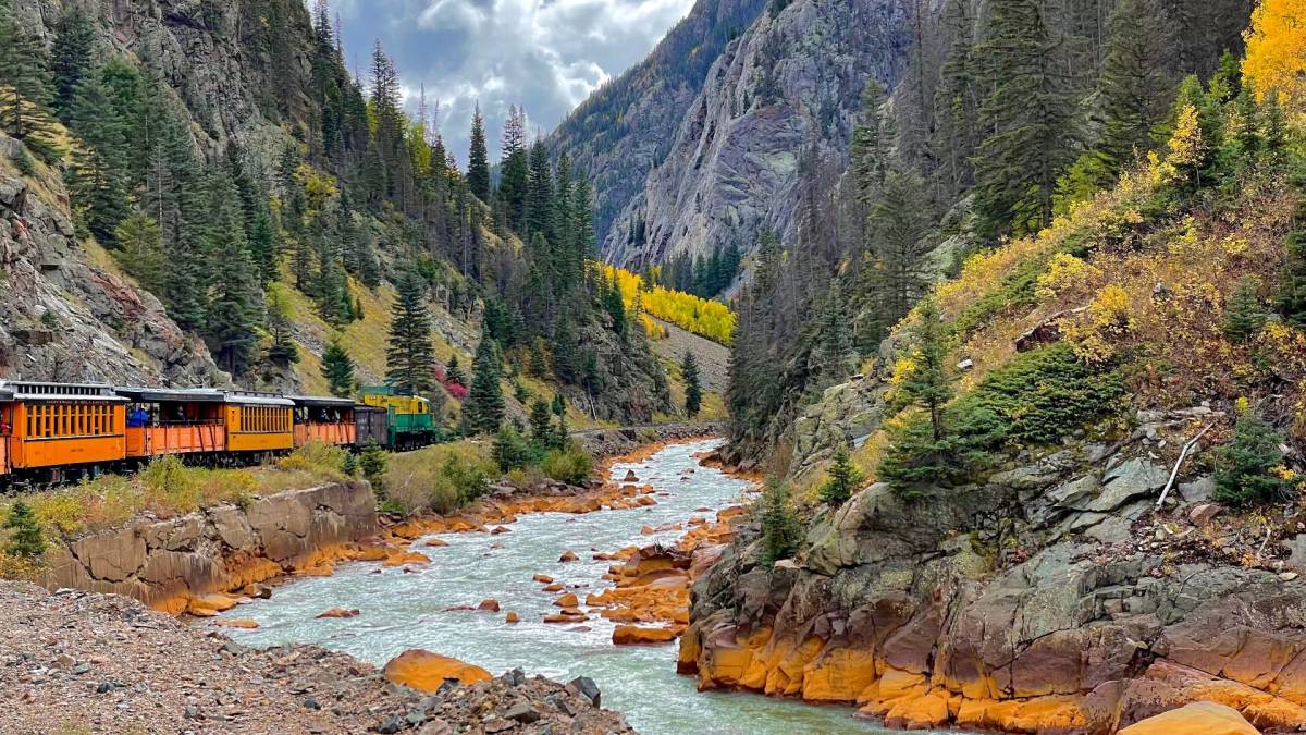 All aboard Colorado’s colorful fall train ride