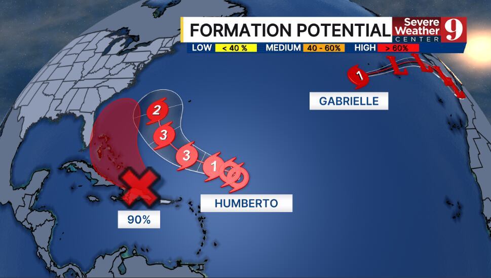 Tropical system near Florida this weekend; forecast path remains uncertain