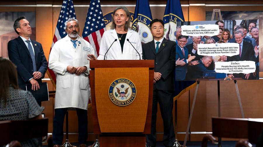 Democrats bet the House on health care