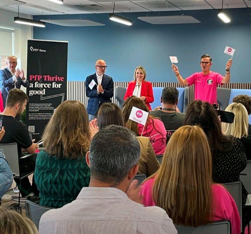PfP Thrive welcomes its first cohort of apprentices