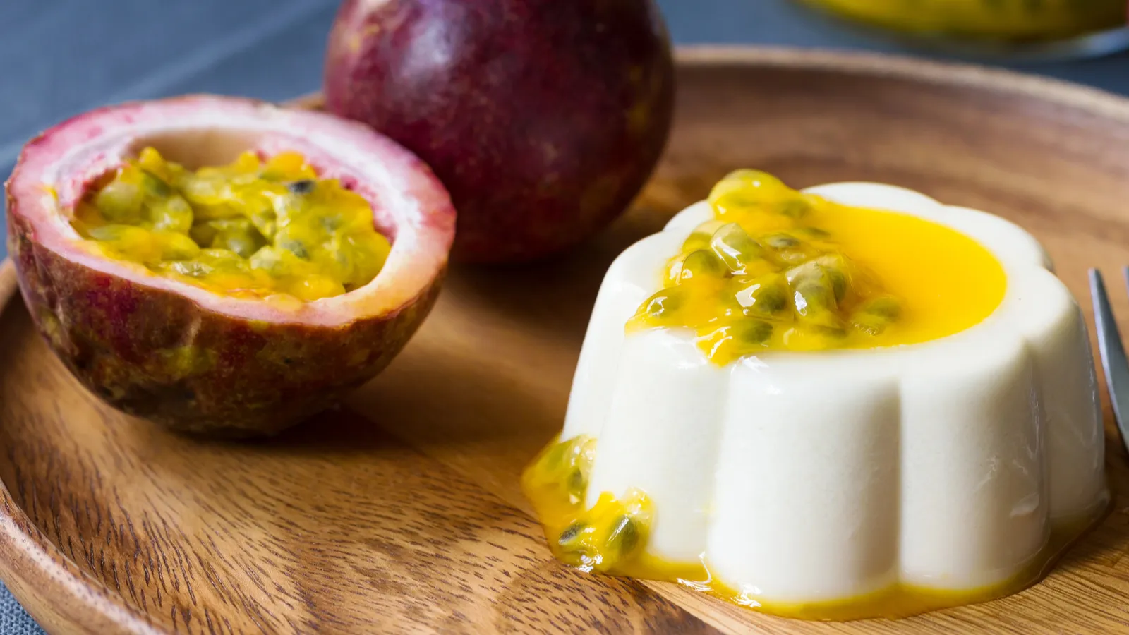 One spoon of this passion fruit custard feels like vacation in dessert form