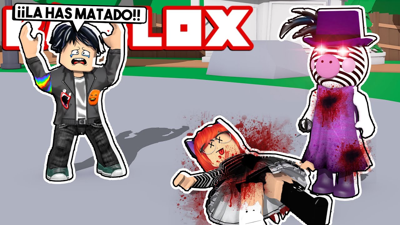 Zizzy Usa Su Espada con Mi Novia en Piggy en Roblox