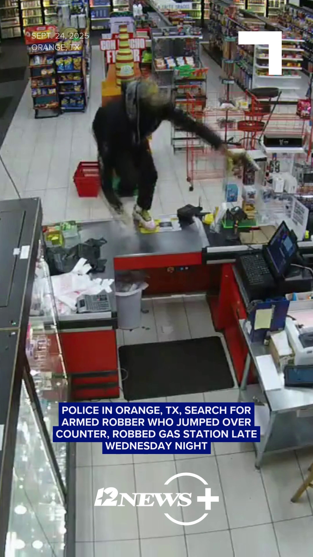 Armed robber targets gas station near Texas-Louisiana border in Orange ...