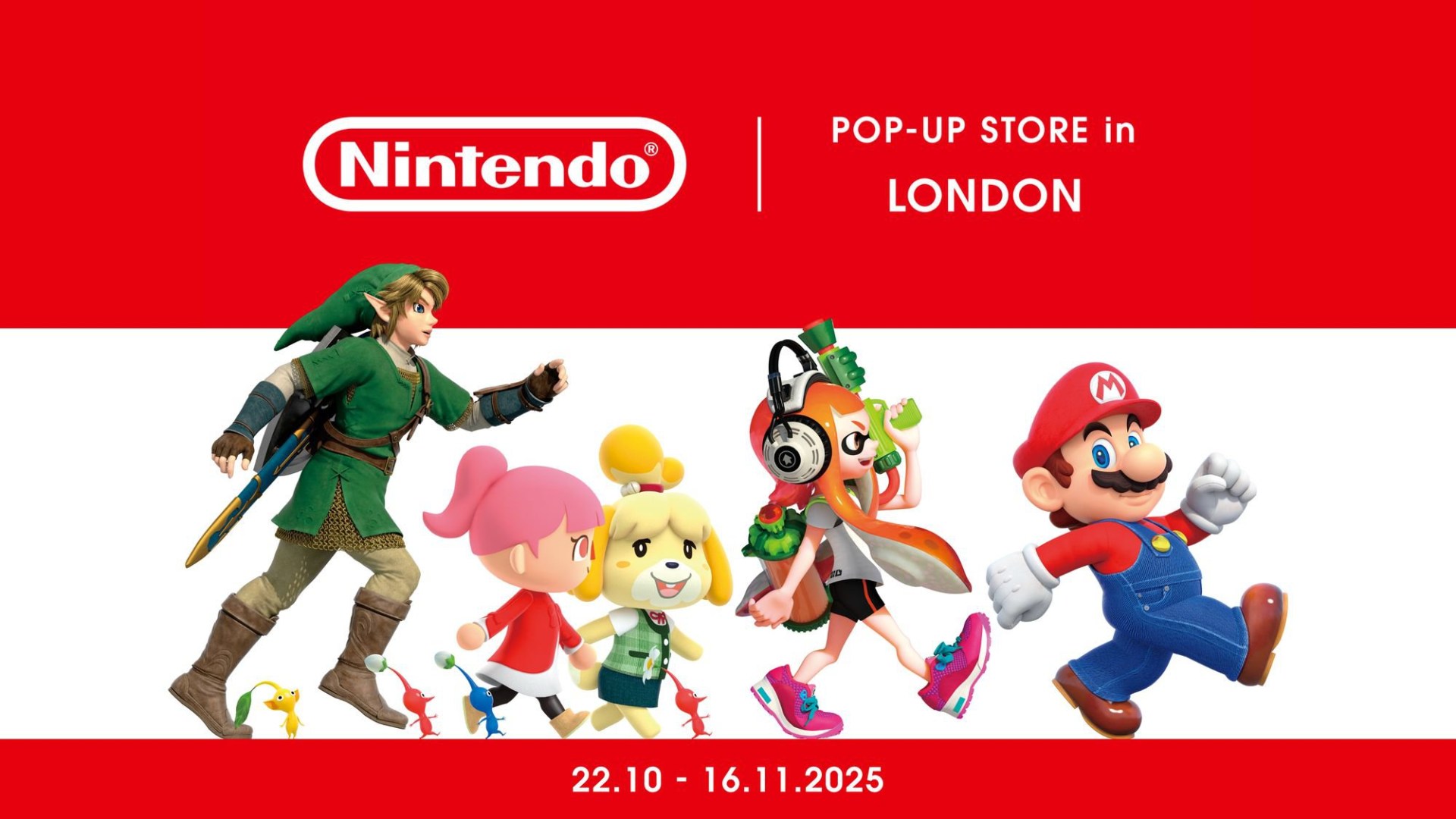 Nintendo to open first ever UK merch store next month