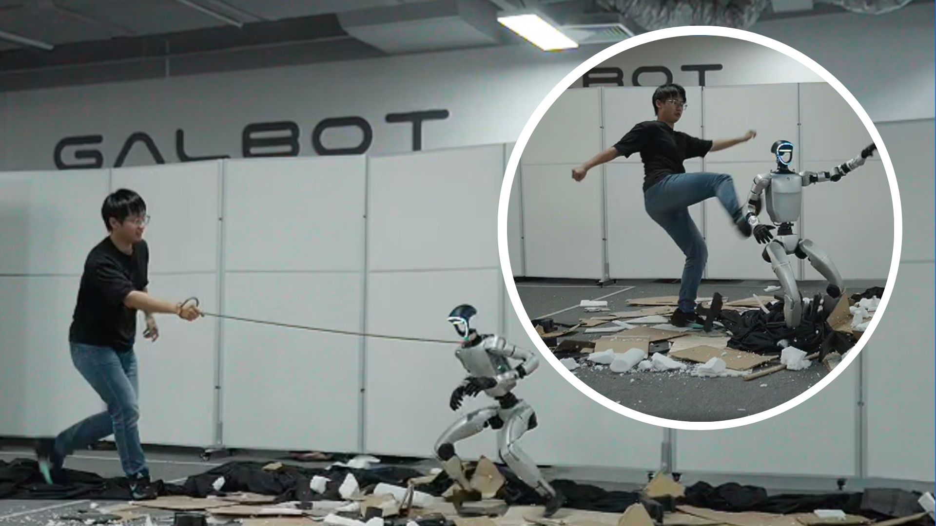 Watch: Engineer kicks humanoid robot, yanks it by neck in brutal ...