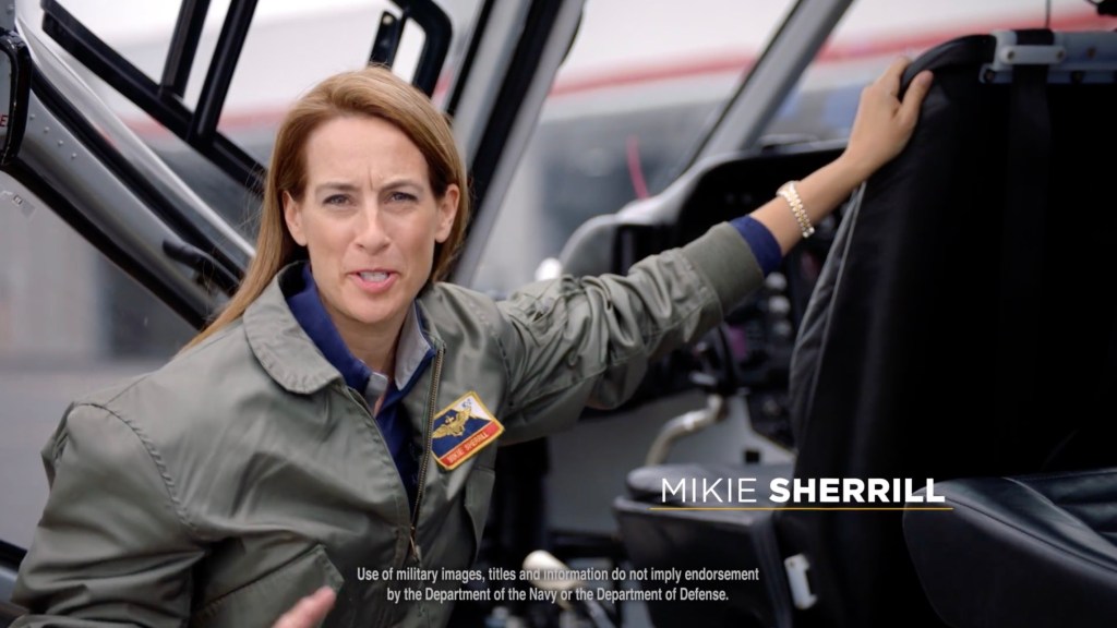 Dem NJ gov candidate Mikie Sherrill barred from walking at US Naval ...