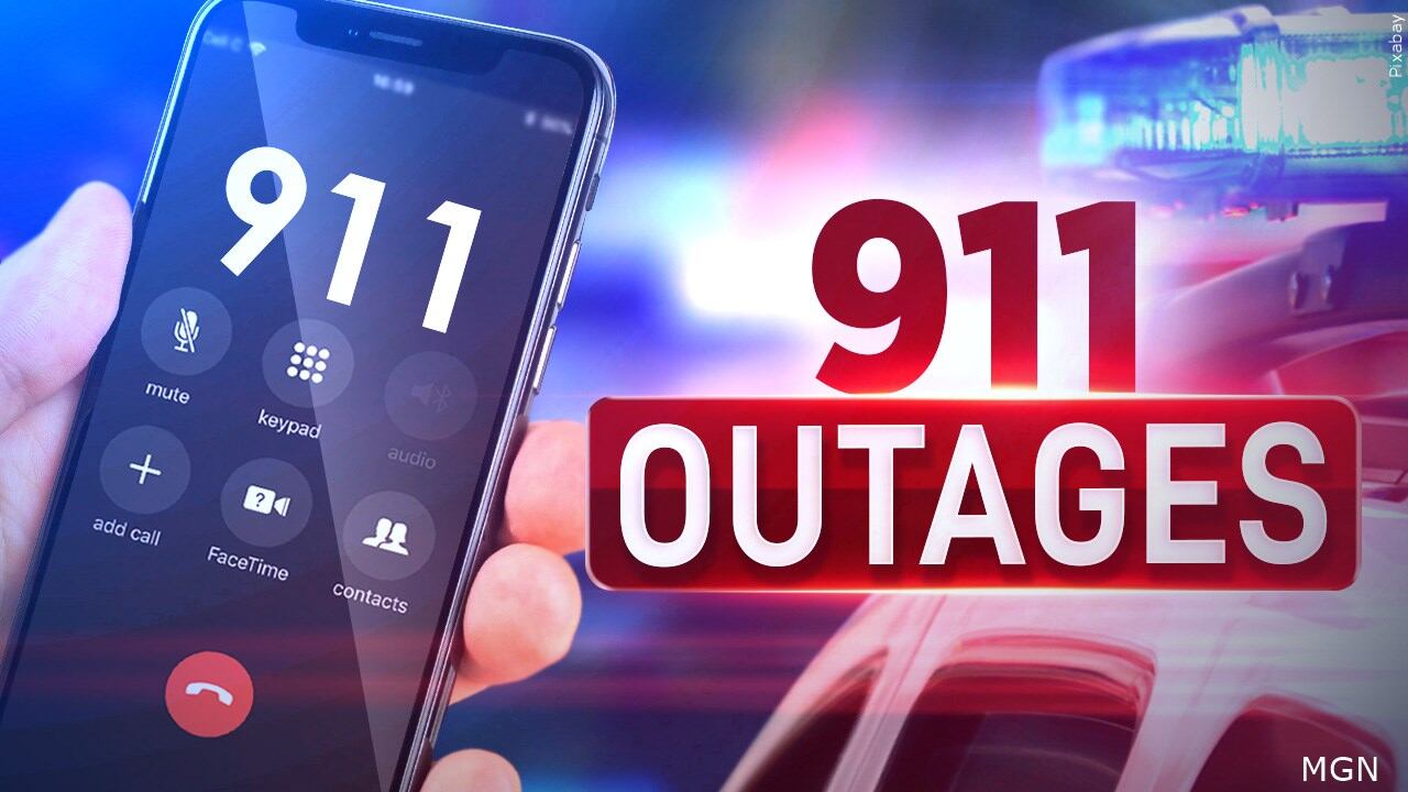 911 outages across the state have been restored