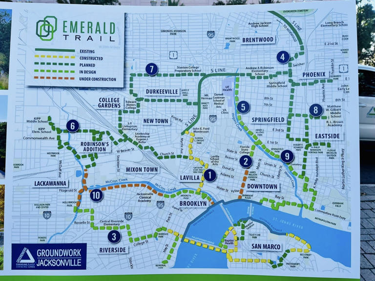 Jacksonville leaders unveil newest portion of Emerald Trail with hope ...