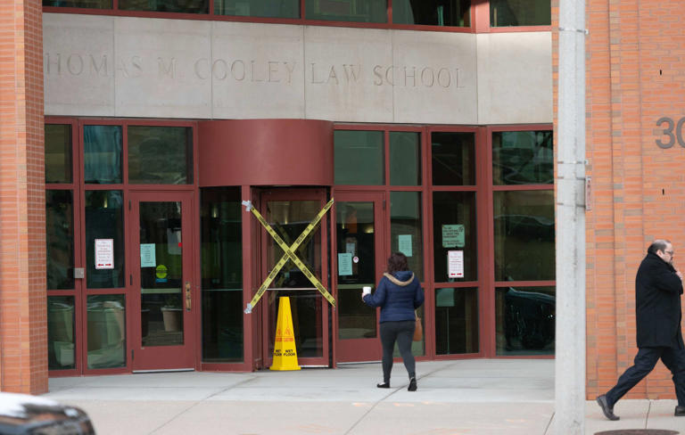 Cooley Law School placed on probation by the American Bar Association