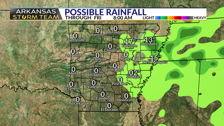 Arkansas Storm Team Blog: The latest drought monitor & this week’s rain