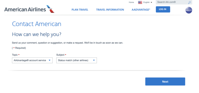 American Airlines updates status match to include Free Spirit elite members