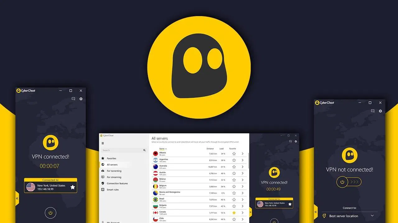 CyberGhost VPN - recensione