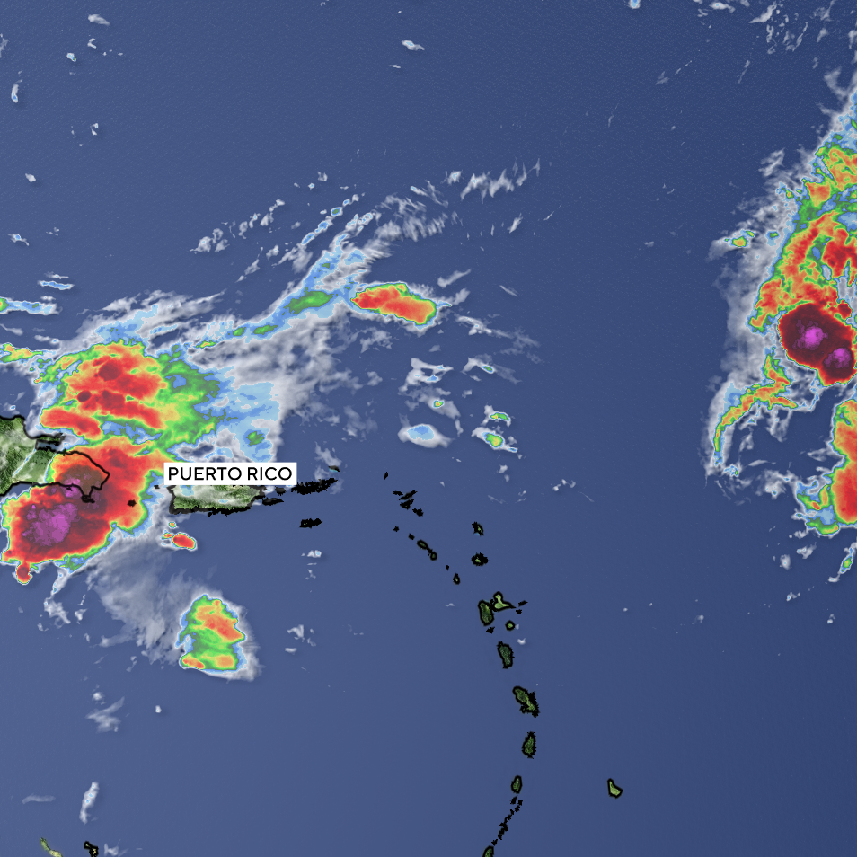 Humberto could mingle with another storm to create rare Fujiwhara effect
