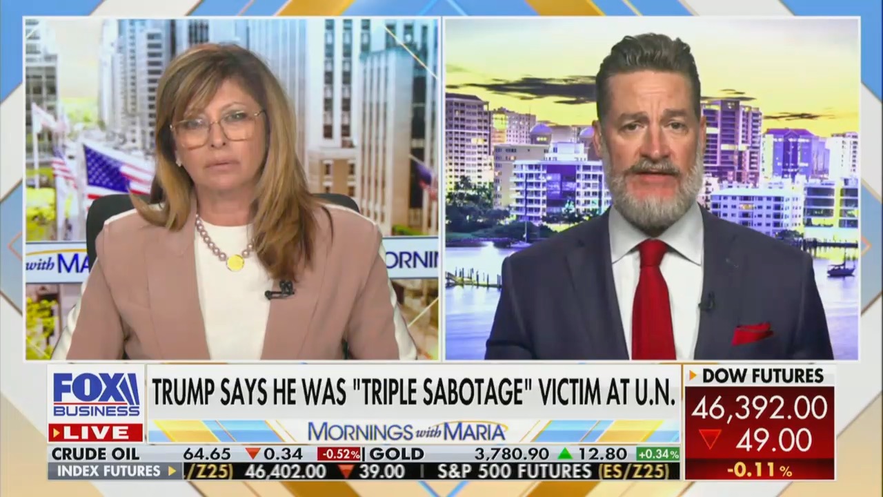 Fox’s Maria Bartiromo Calls for ‘Answers’ on Trump’s UN Escalator Woes ...