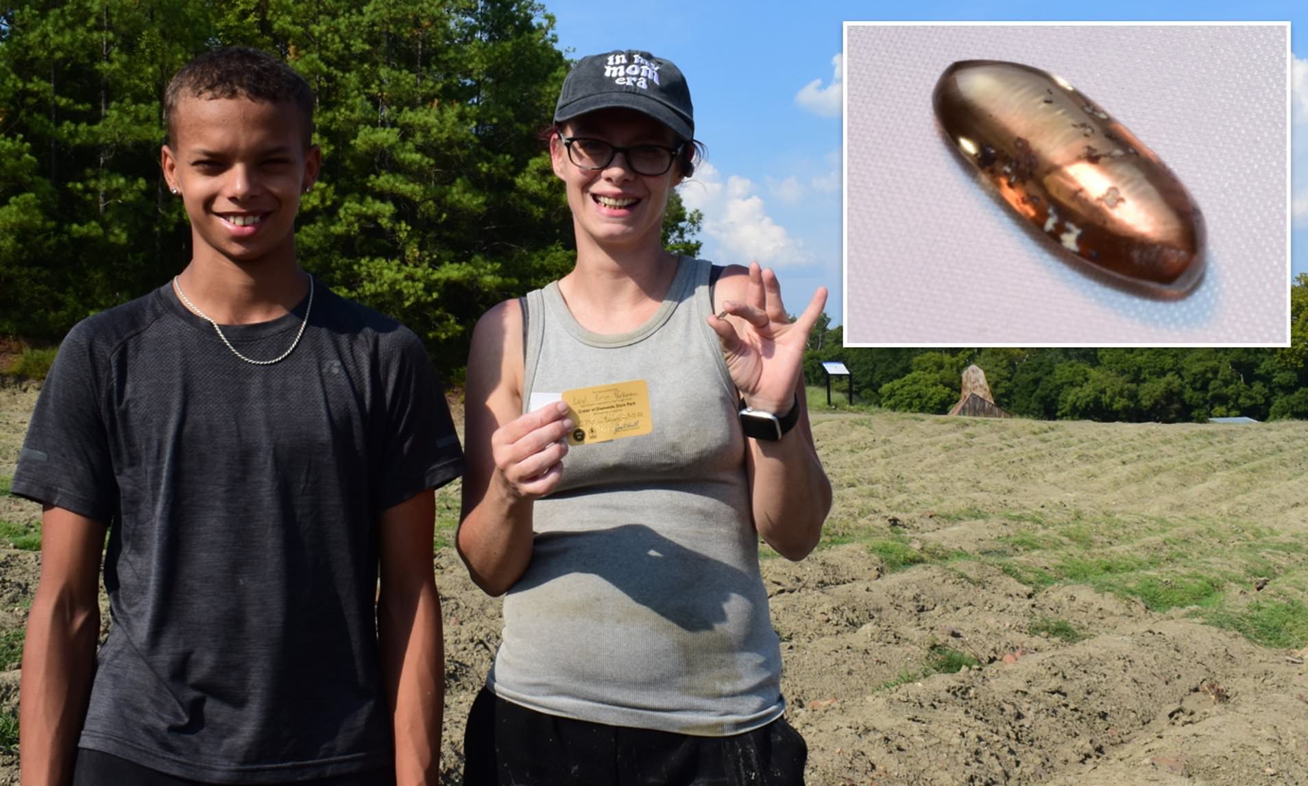 Family uncover huge diamond at Arkansas park after digging with tools ...