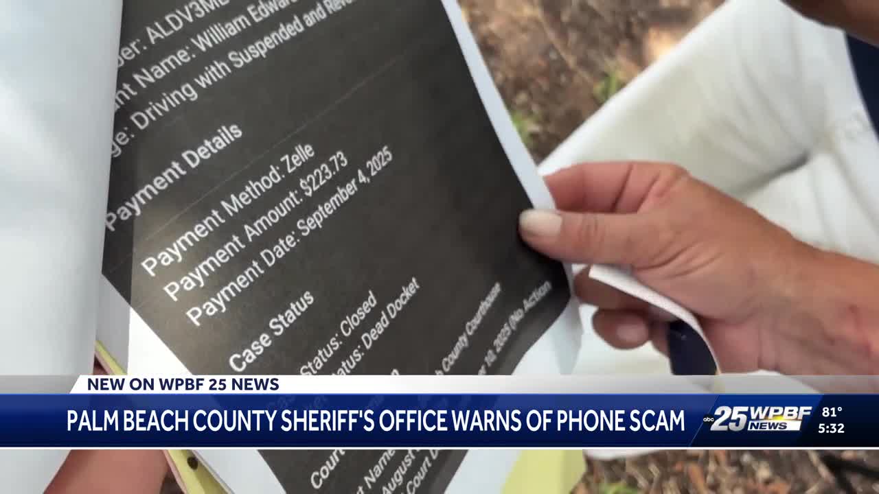 'Sir, you've been frauded': Palm Beach County man scammed by caller ...