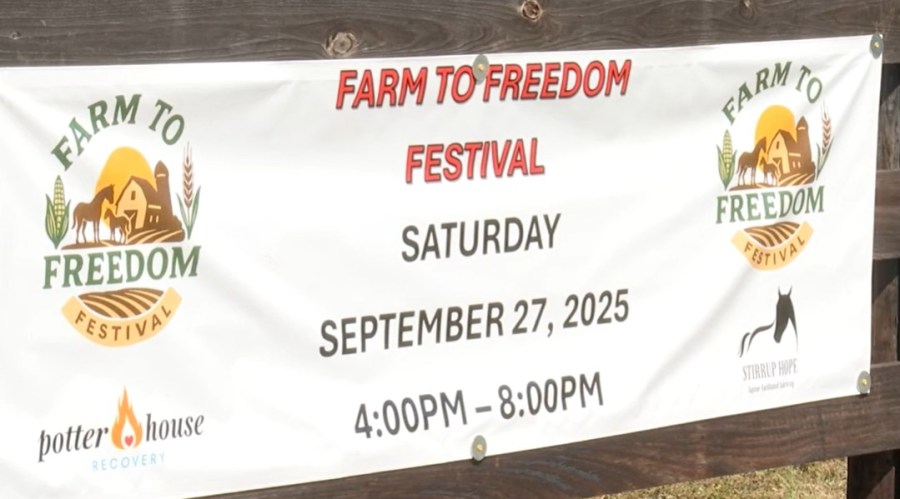 Inaugural ‘Farm To Freedom Festival’ coming to Florence